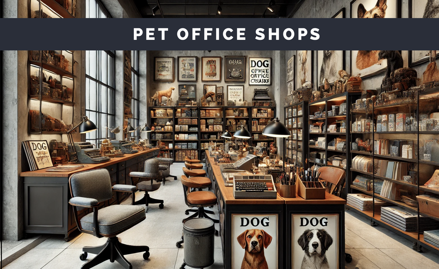 Pet Home Office and Work Shops