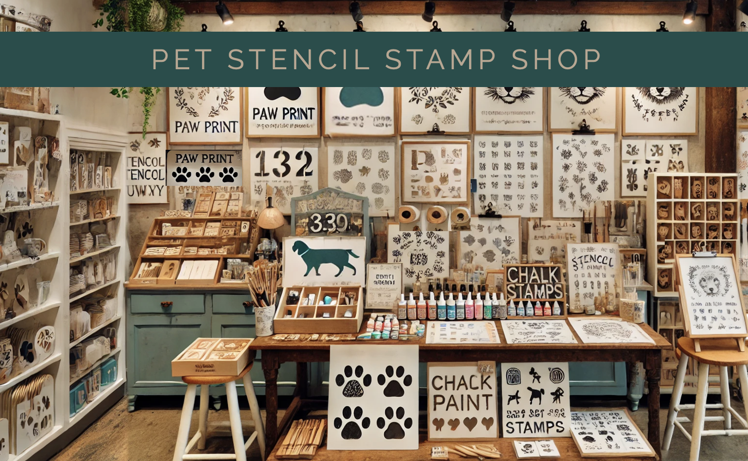 Pet Stencil and Stamp Shop