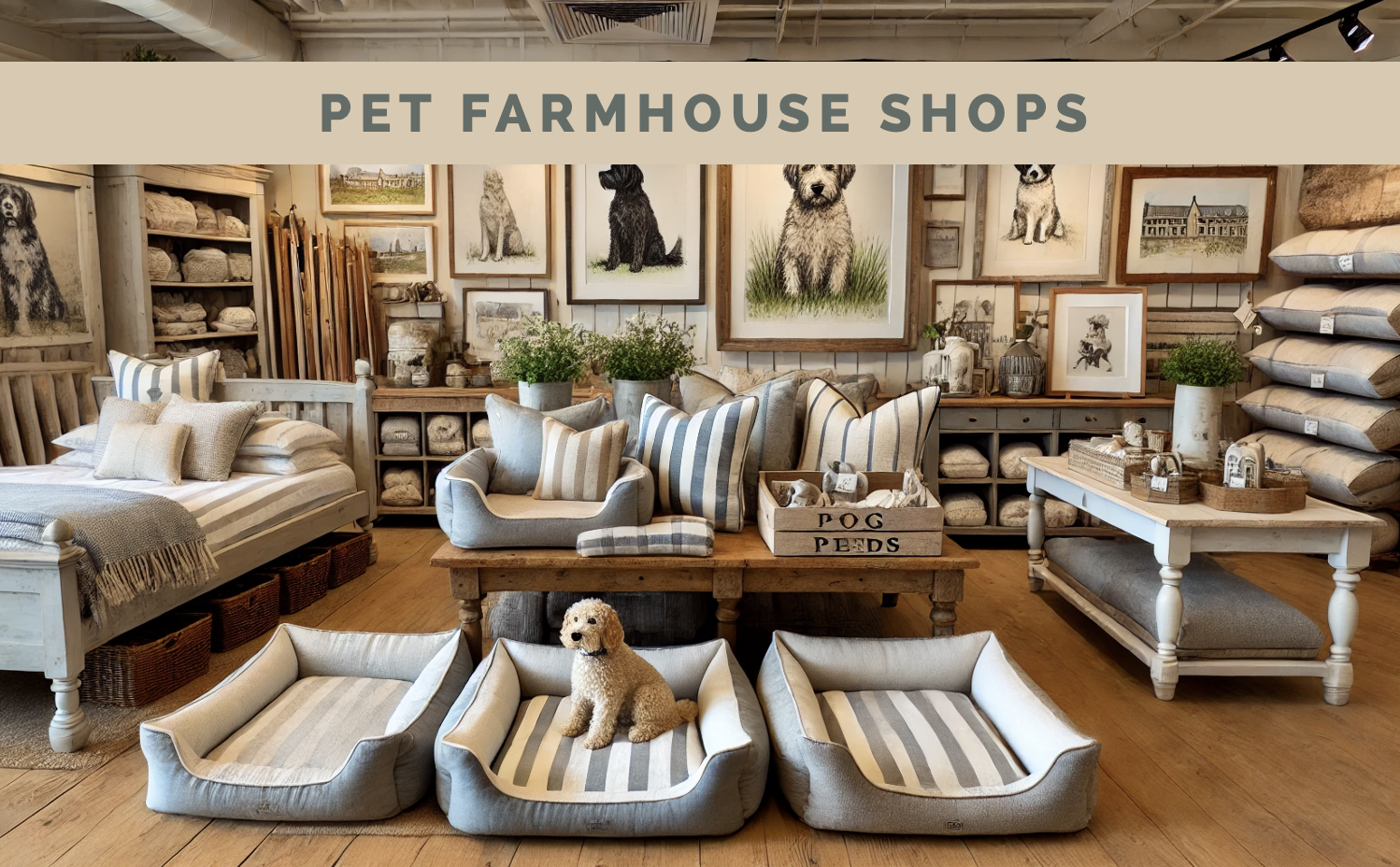 Pet Farmhouse Decor and Gift Shops