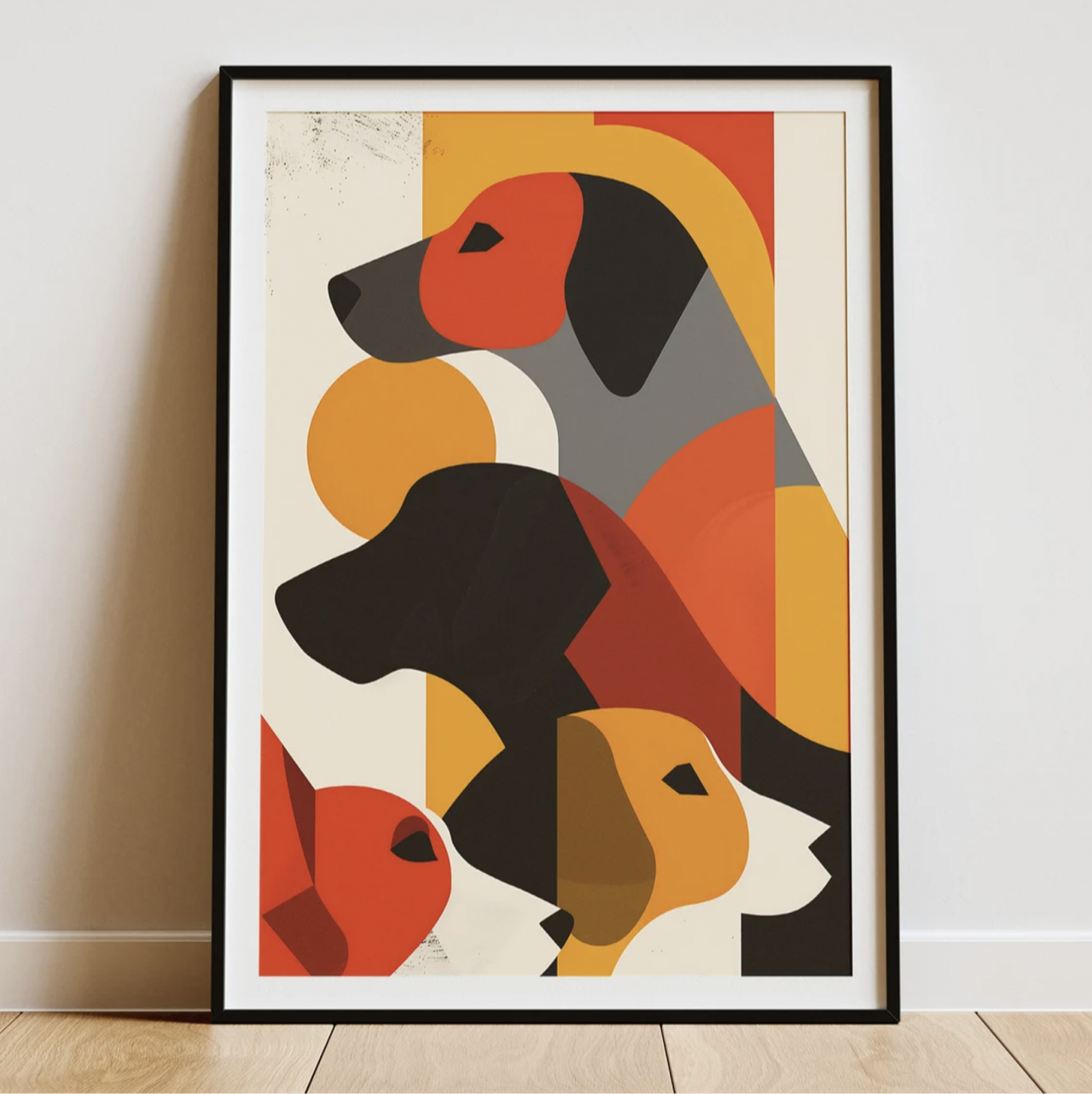Mid-Century Mod Pet Art Gallery Shop