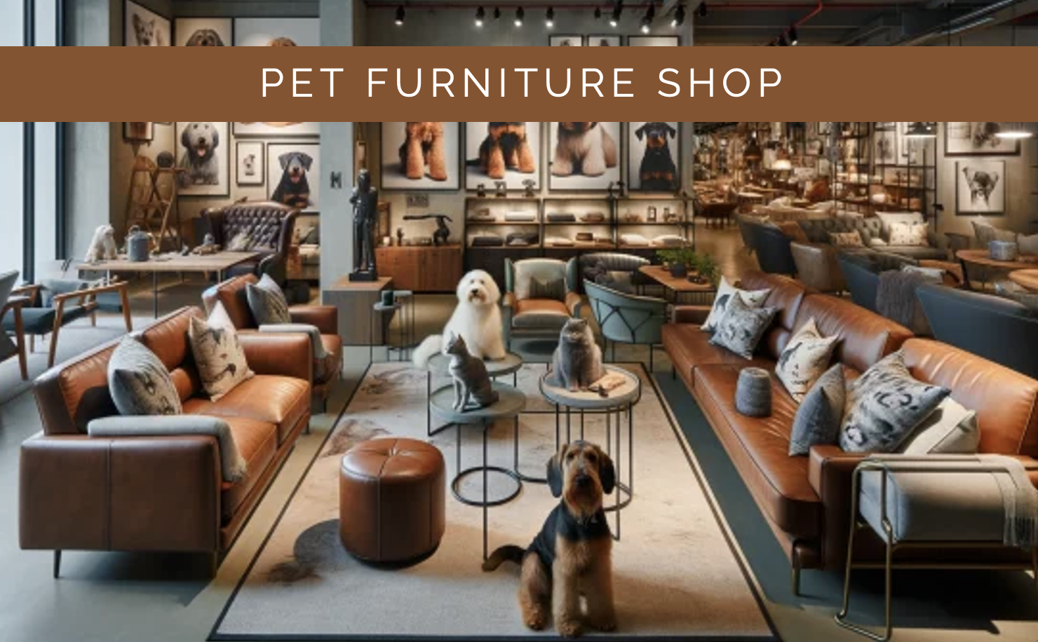 Pet-Friendly Seating Shop