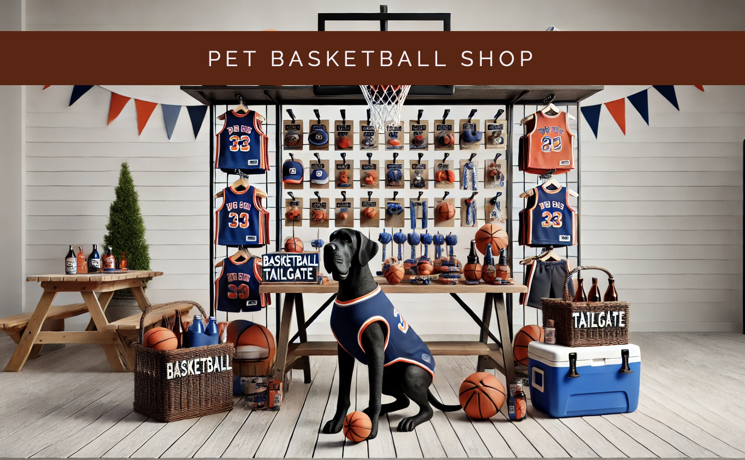 Pet Basketball Toy and Gift Shop