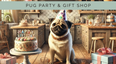 Pug Party Decor and Gift Shop – For Pugs and Pug People - Wild Love Tails