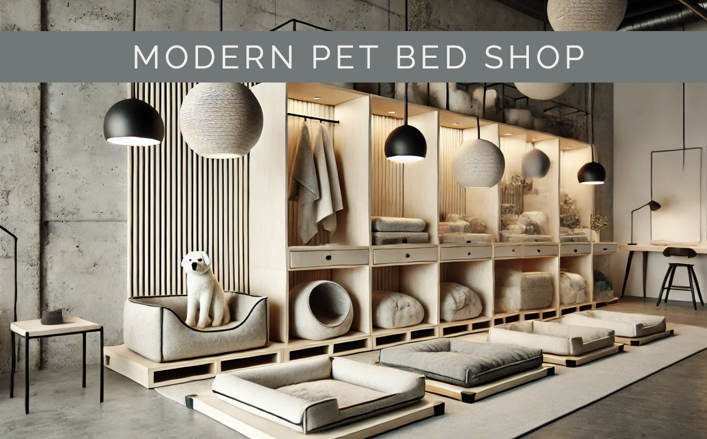Modern Pet Bed Shop